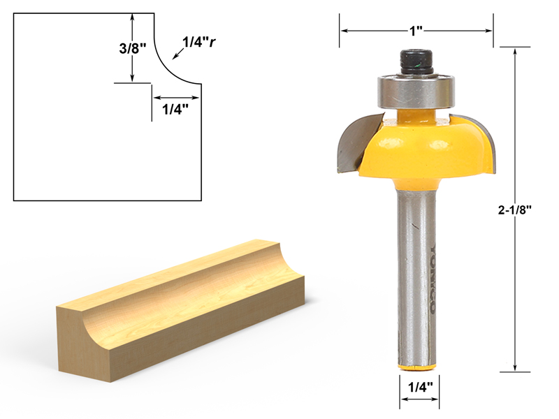 Molding & Profiles :: Edging :: Cove :: Cove Edging and Molding Router ... Molding & Profiles :: Edging :: Cove :: Cove Edging and Molding Router ...