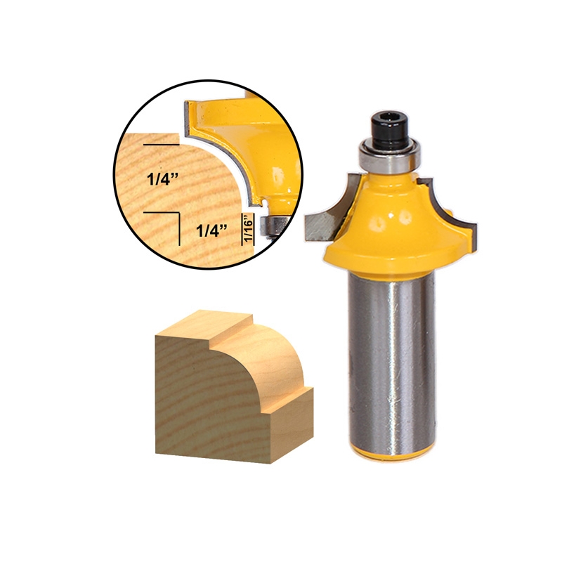 Edging :: Round Over Bead :: Round Over Beading Edging Router Bit - 1/4 ...