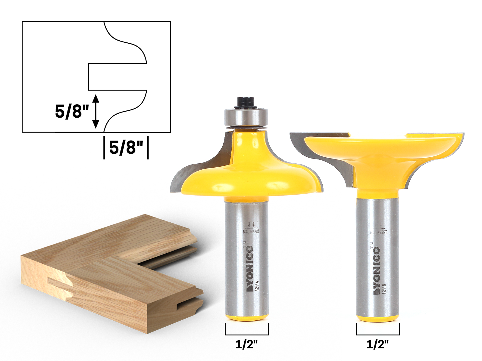 Cabinet Door Rail Bits Rail And Stile Router Bits For Interior Doors ...
