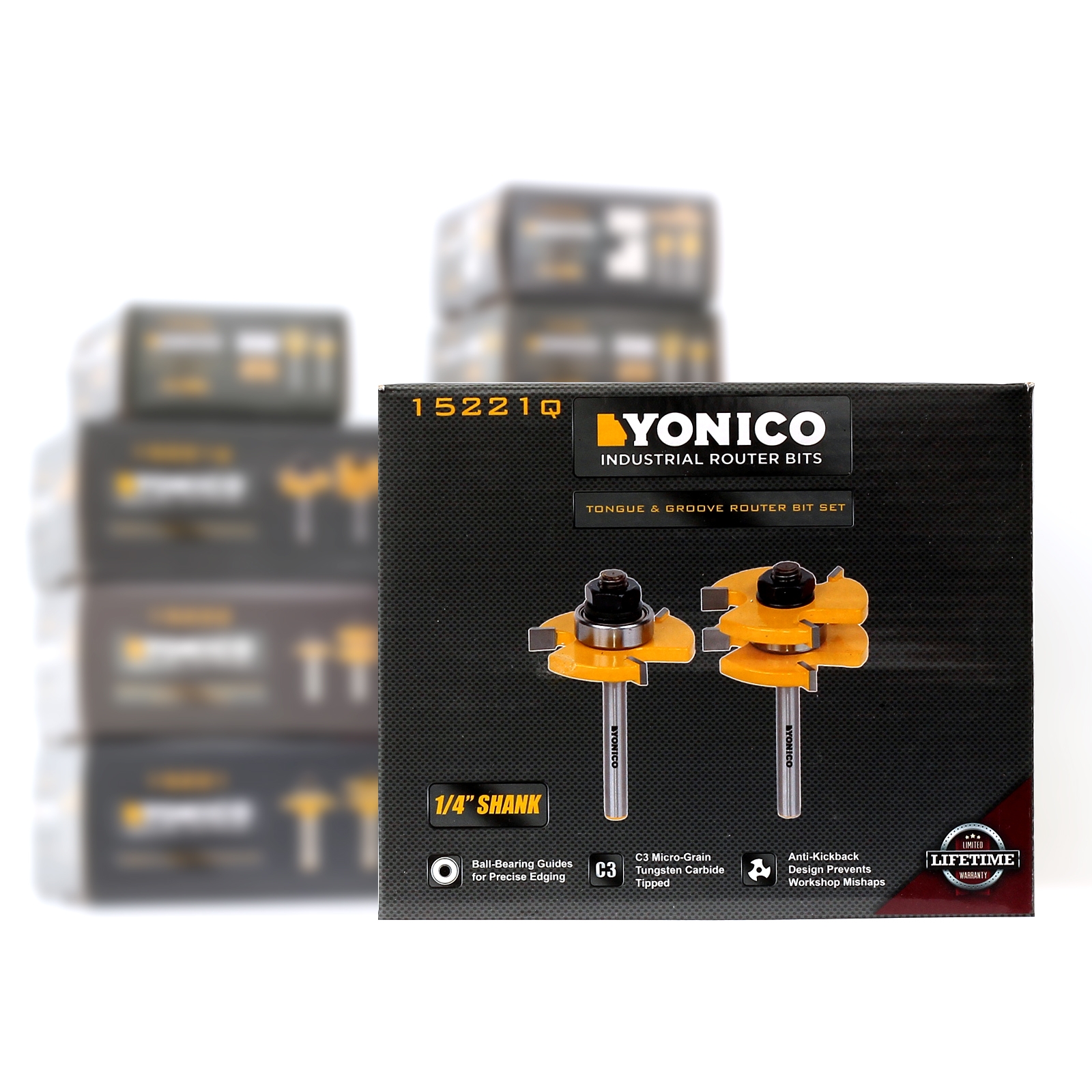 Tongue & Groove Cutter Set | Yonico 15221q | PrecisionBits.com