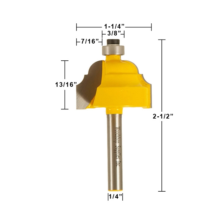 Double roman ogee router bit store