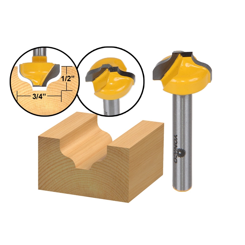 Groove :: Ogee Groove :: Ogee Groove Router Bit - 3/4" Diameter - 1/4 ...