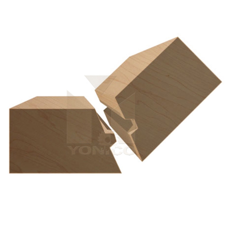 Joinery :: Miter Glue Joint :: Lock Miter Router - 22.5 Degree Glue ...