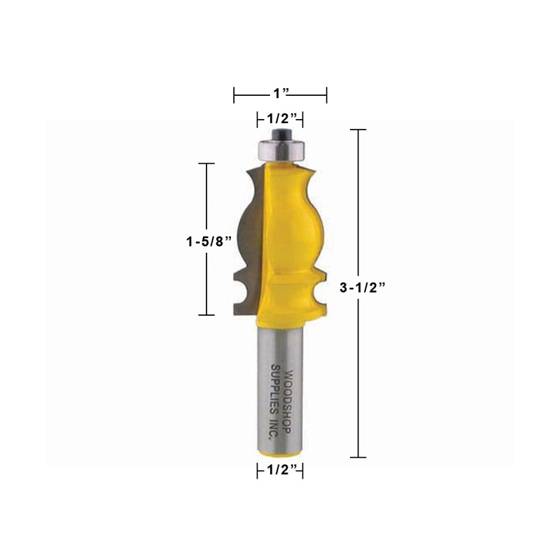 Molding :: Casing & Base Molding :: Architectural Molding Router Bit ...