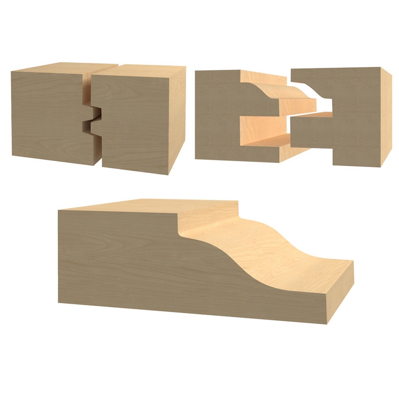 Router Bit Sets :: Door & Window Sets :: Ogee 4 Bit Raised Panel ...