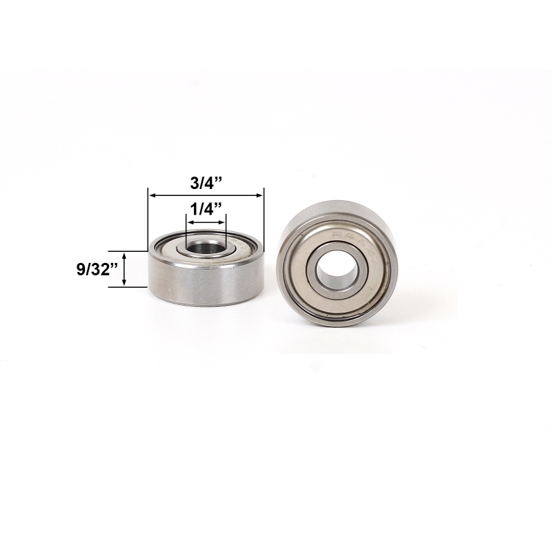 Parts :: Bearings :: 1/4" Inner Diameter Shank Bearing :: Router Bit ...